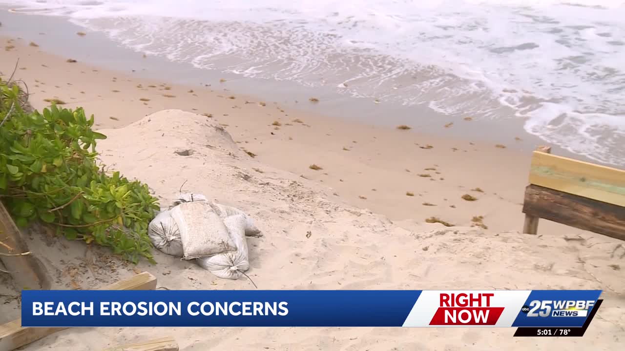 Palm Beach closes beach access points after major erosion