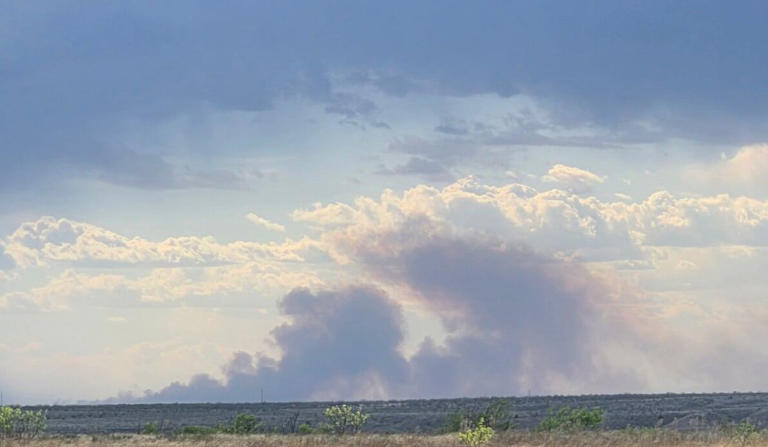 Multiple agencies responding to grass fires near Vega, Hartley