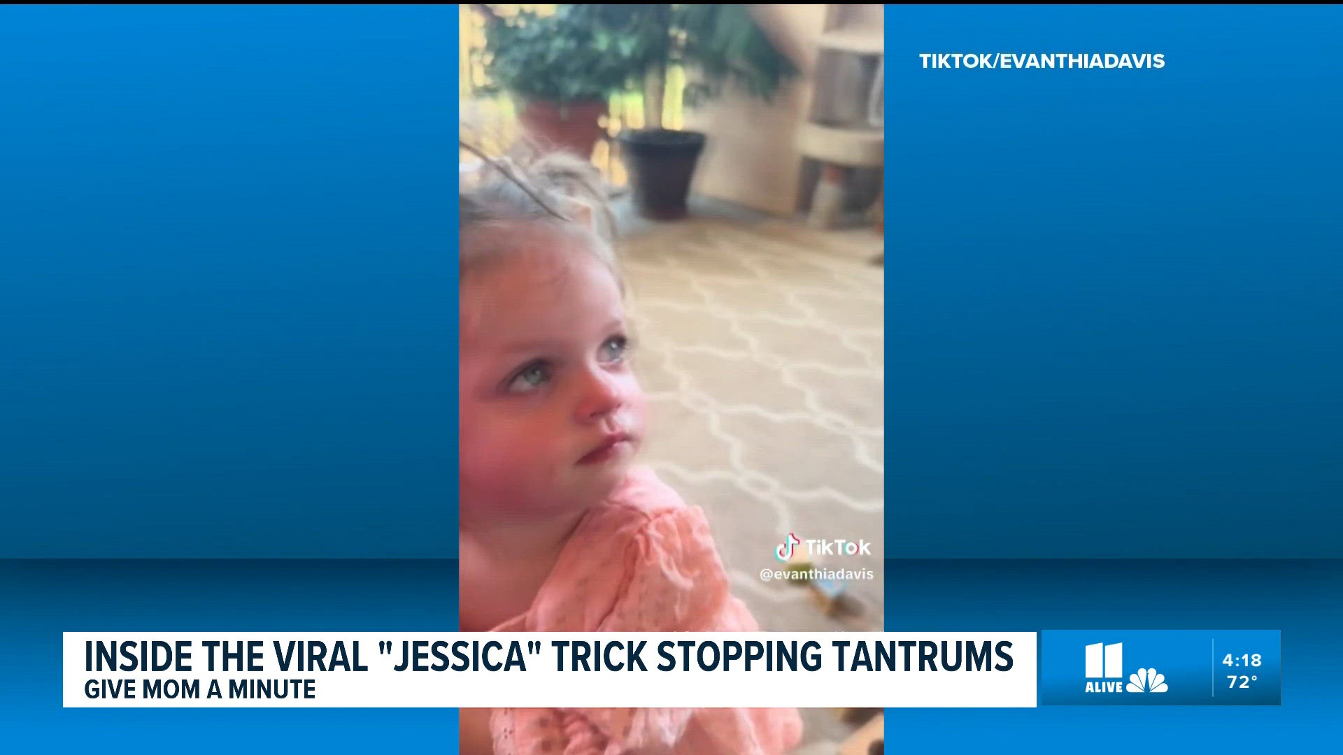 Viral 'Jessica' trick stopping temper tantrums