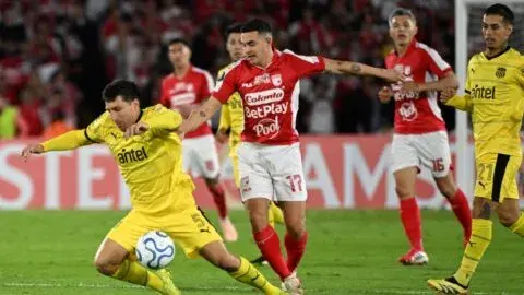 Santa Fe y la mala racha de los colombianos: pálido empate ante Peñarol ...