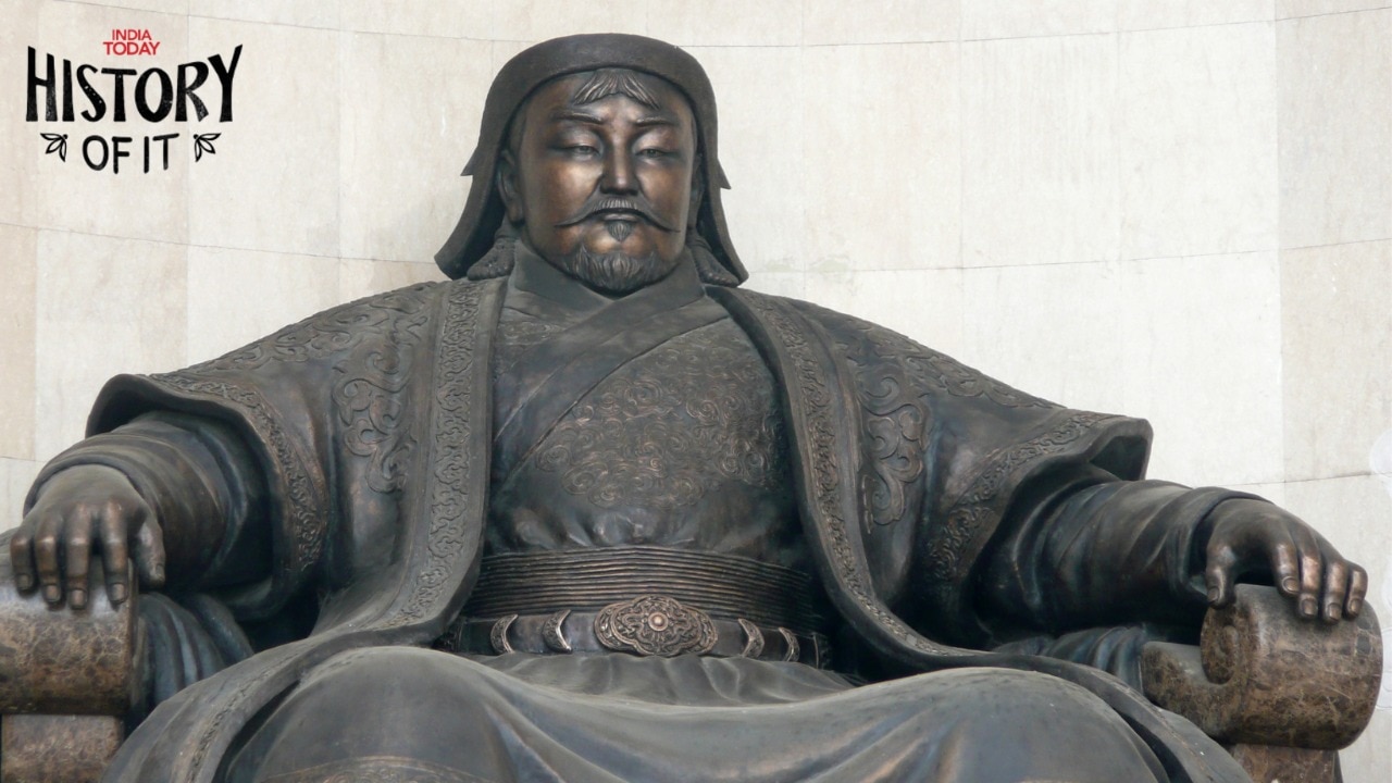 Genghis Khan was not a Muslim. In fact, he massacred them