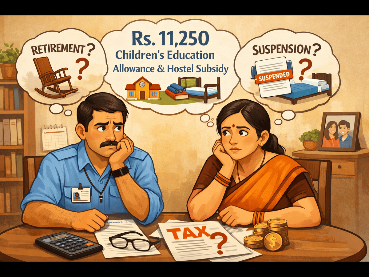 Rs 11,250 monthly Children Education Allowance and Hostel Subsidy ...