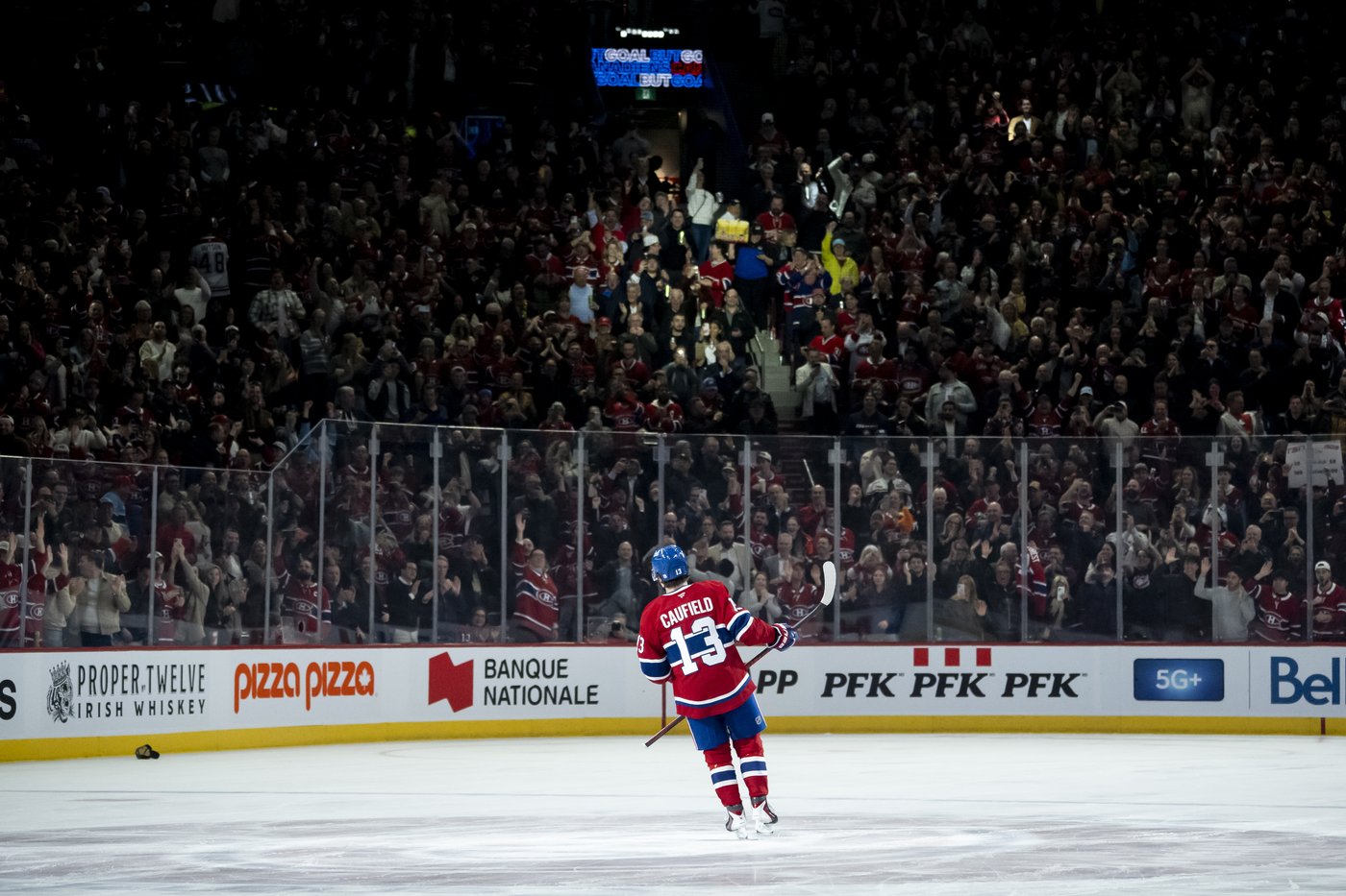 Cole Caufield becomes first Canadien to score 50 since 1990 with goal ...