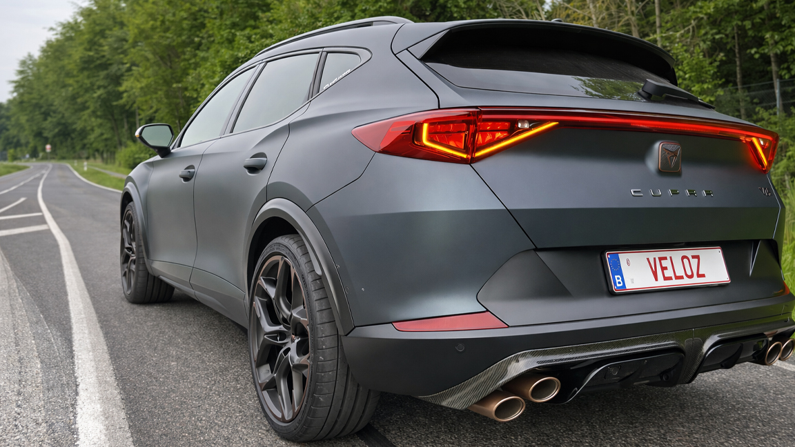 Cupra Formentor VZ5 0-100 in 3.xx, 100-200 topsnelheid en sound