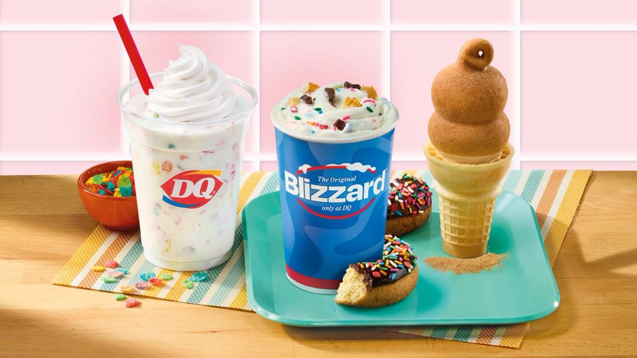 DQ's new breakfast collection features your favorite cereals