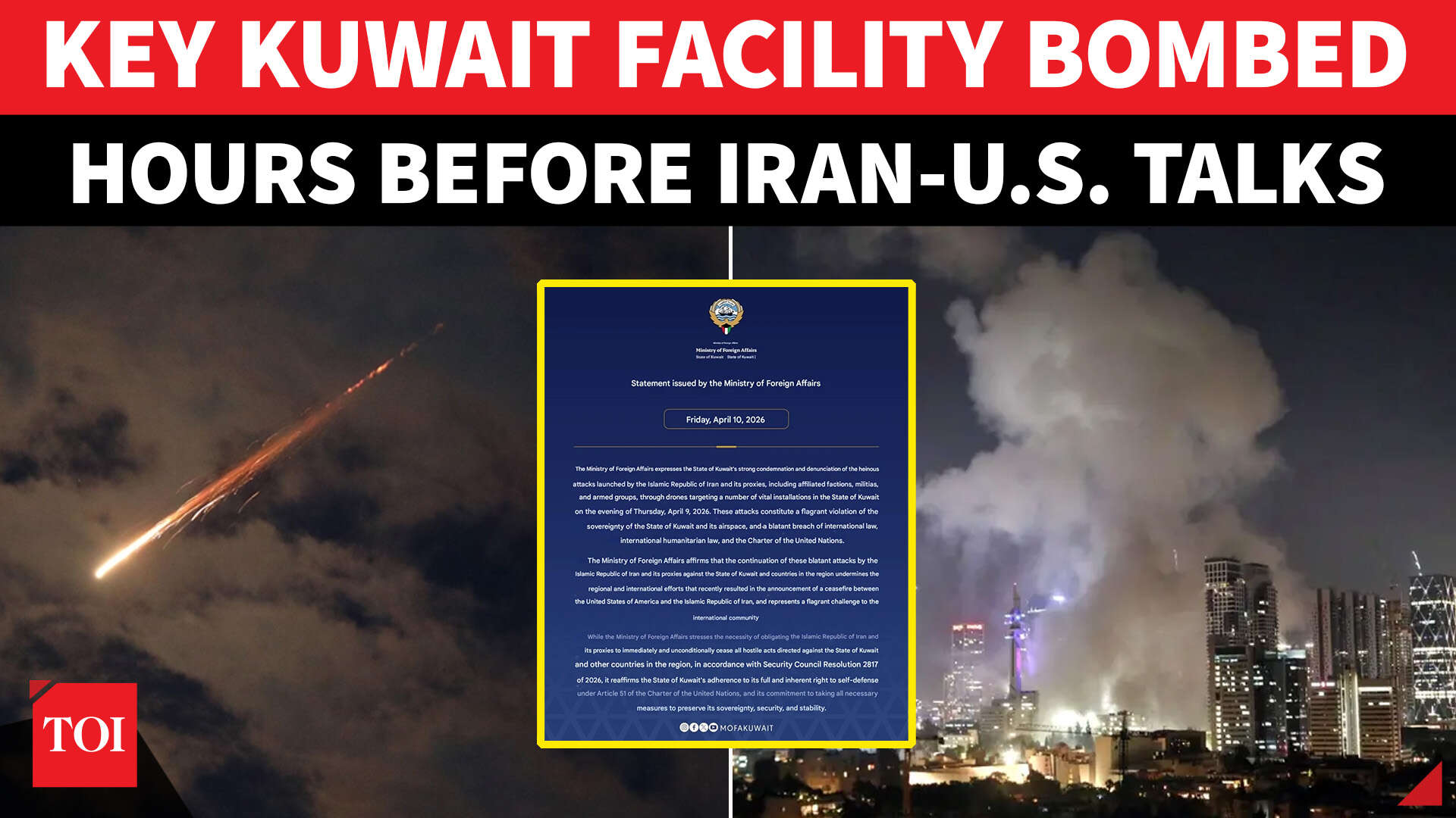 Mideast escalation: Kuwait National Guard facility bombed; IRGC ...