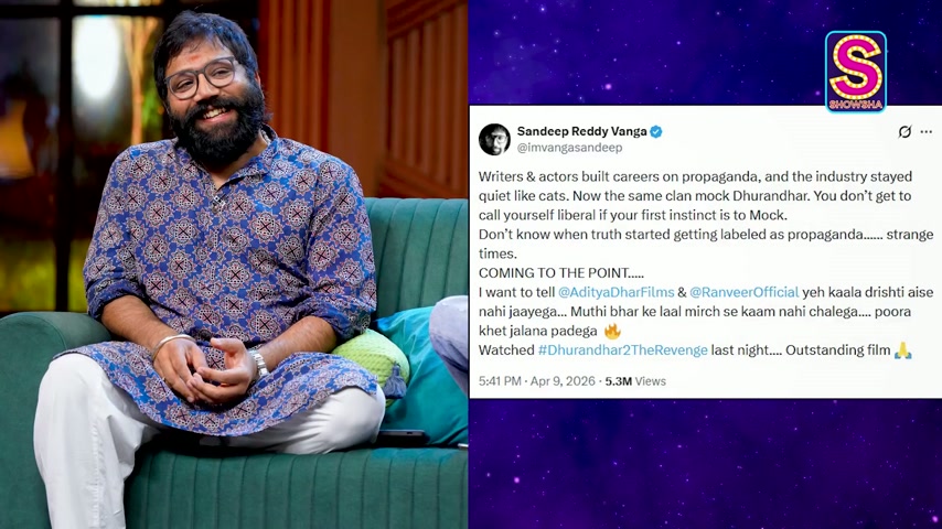 Sandeep Reddy Vanga strongly backs Ranveer Singh’s Dhurandhar 2; slams ...