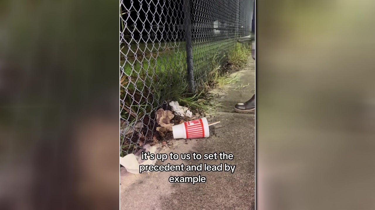 Florida woman hits halfway point in her viral journey to pick up one ...