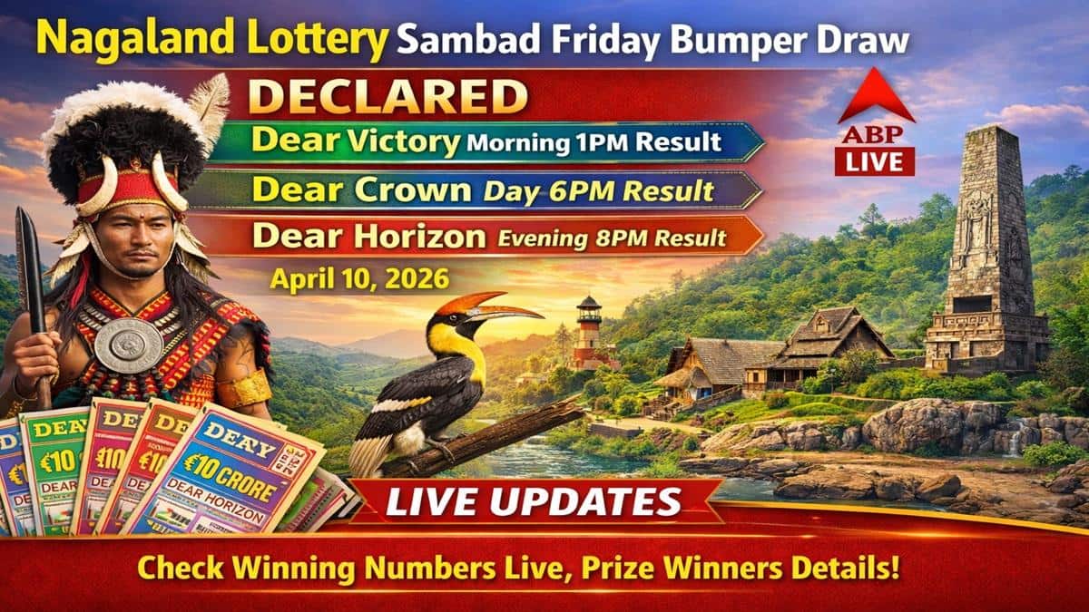 Live updates | Nagaland Lottery Sambad today (April 10, 2026): Dear ...