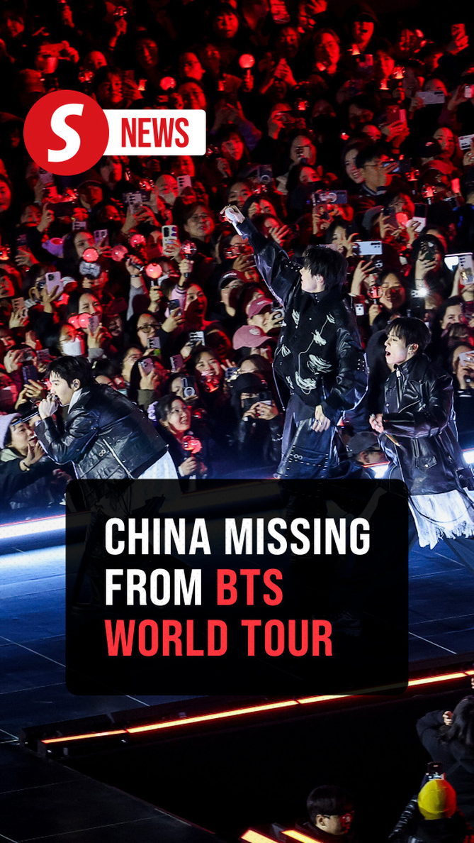 An unofficial ban keeps BTS at bay in China
