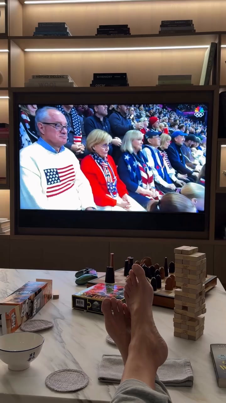 Watch: Trump's granddaughter cheers on Team USA at Olympics in rare ...