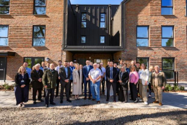New affordable housing development delivered in Totton