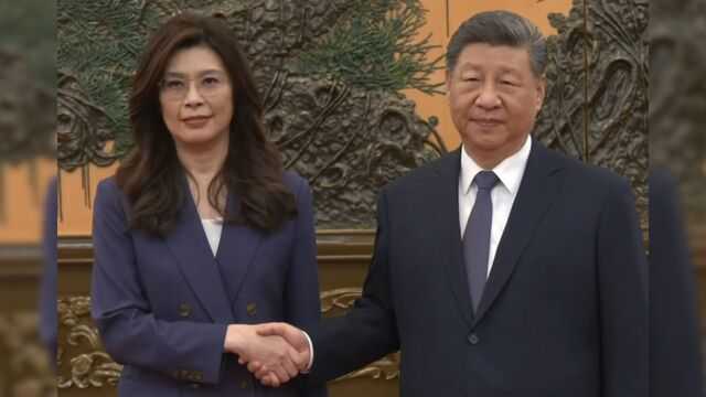 Chinese President Xi meets Taiwan's opposition leader Cheng; Says peace ...
