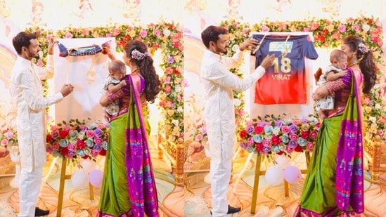 Maharashtra family names son 'Virat', hosts naming ceremony in RCB ...
