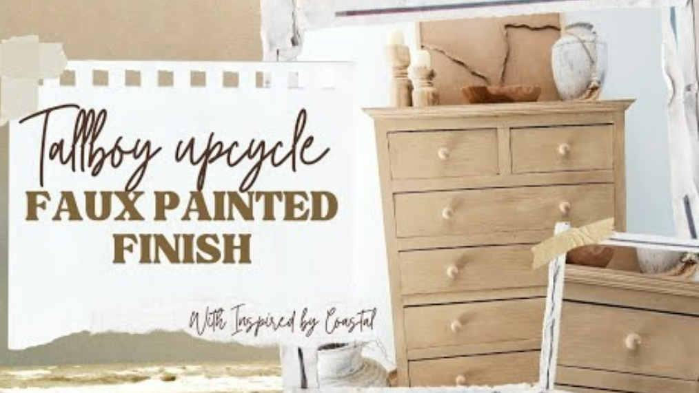 How to paint faux wood finish the easy way that looks real