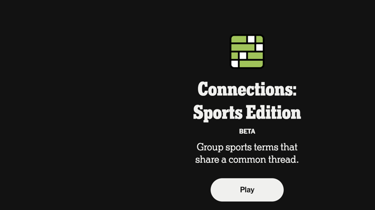 NYT Connections sports edition today: Hints and answers for Friday ...