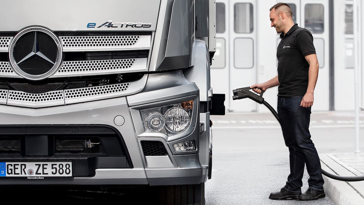 Strom statt Diesel: Schon ein Viertel der neuen Lastwagen fährt elektrisch