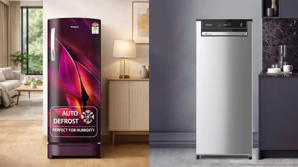 5 compact Whirlpool fridge options with single door design to balance ...