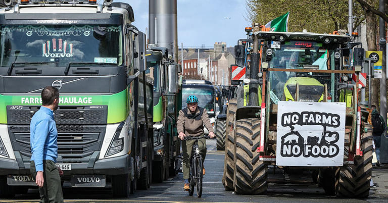 Ireland gridlocked by fuel protests as Iran war drives prices higher