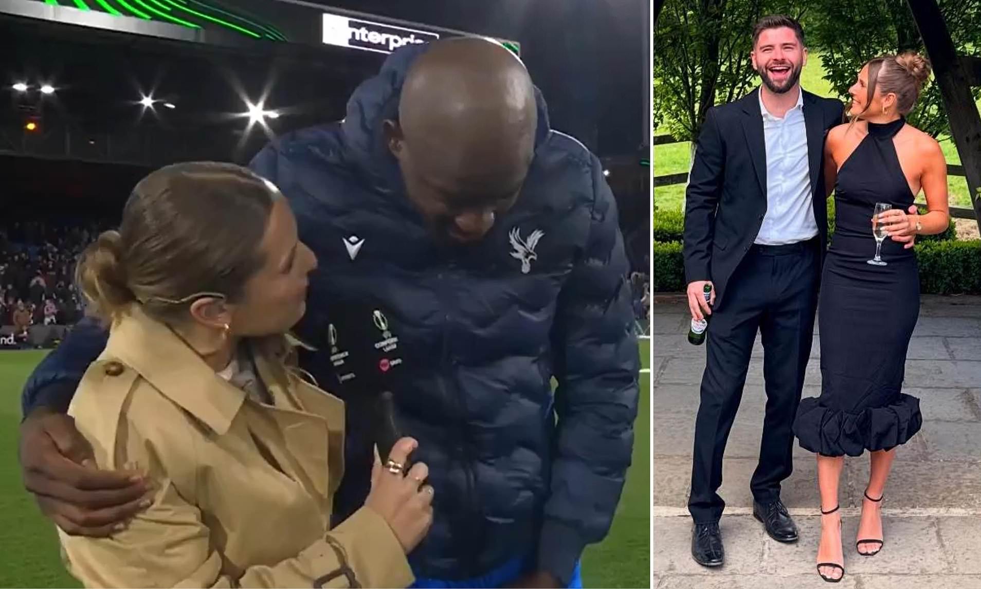 'Someone check on her boyfriend!': Palace star cuddles up to TNT ...