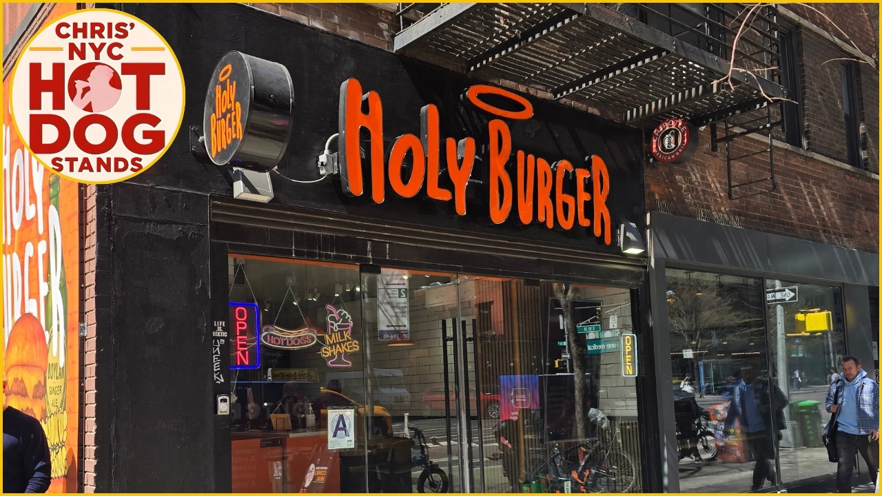 Holy Burger Midtown: Why this NYC hot dog stand stands out