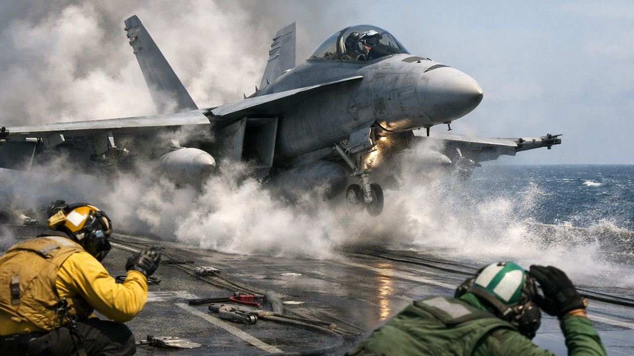 Why Navy pilots can't fly during carrier launch