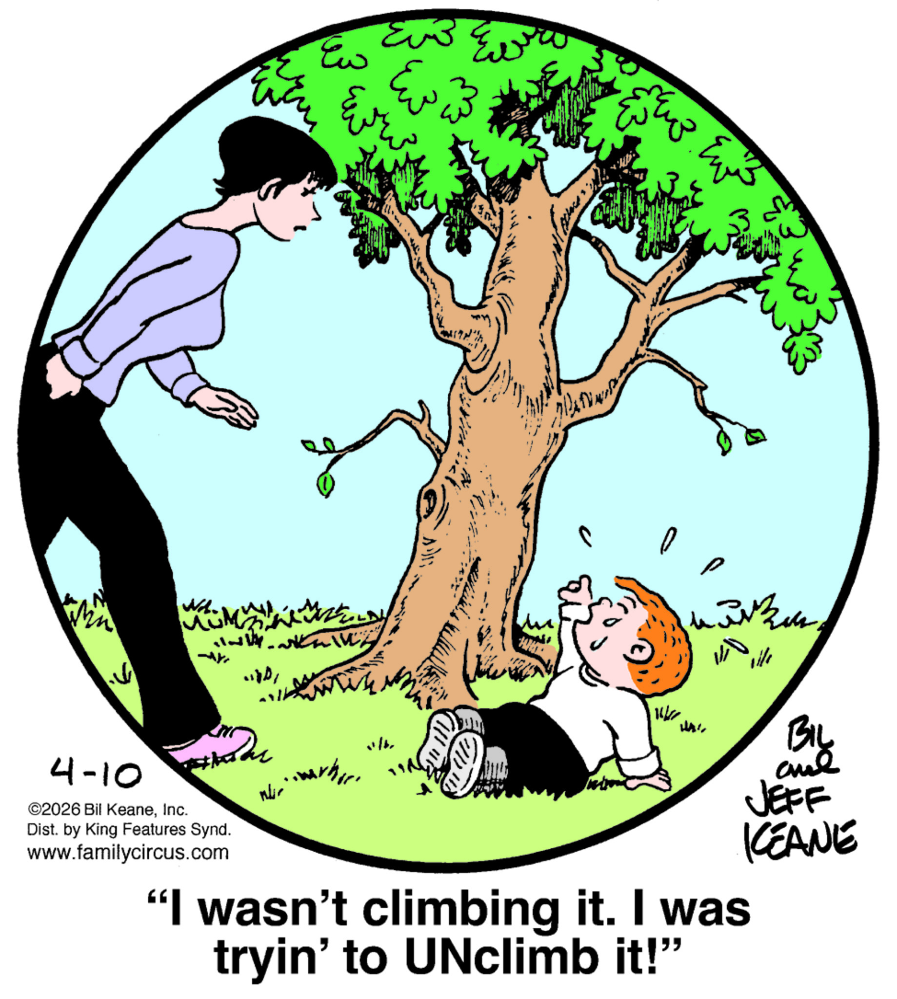 Family Circus by Bil and Jeff Keane