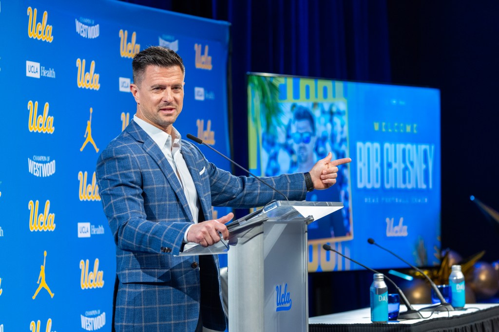 UCLA football coach Bob Chesney keeps leveling up behind core beliefs