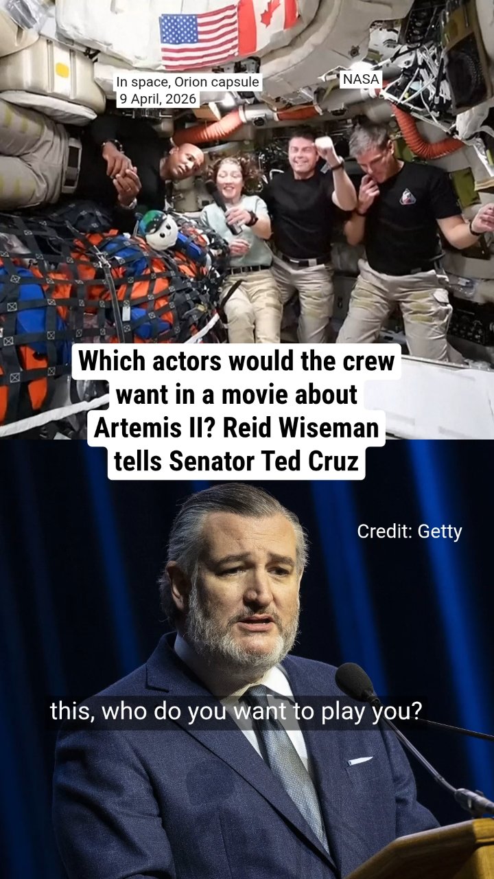 Which actors would the crew want in a movie about Artemis II? Reid ...