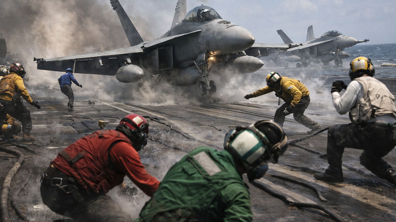 Why the Navy’s flight deck is the most dangerous workplace on Earth