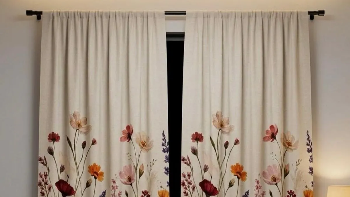 The best floral blackout curtains for your bedroom to give the look of ...