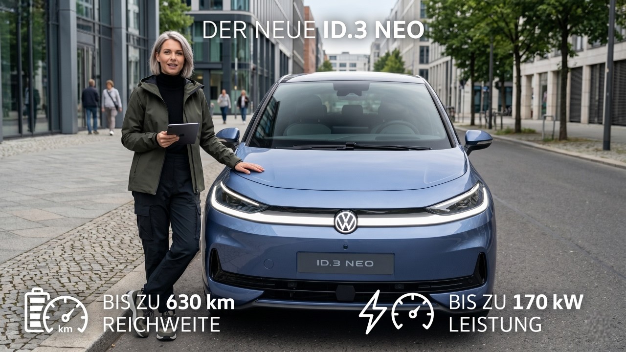 2026 VW ID.3 Neo – Reichweite, Technik & frisches Design im Check