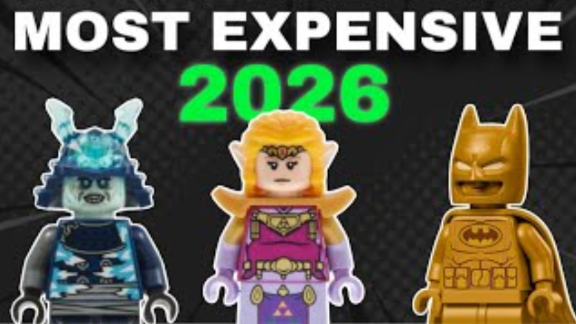 The most expensive LEGO minifigures of 2026 revealed
