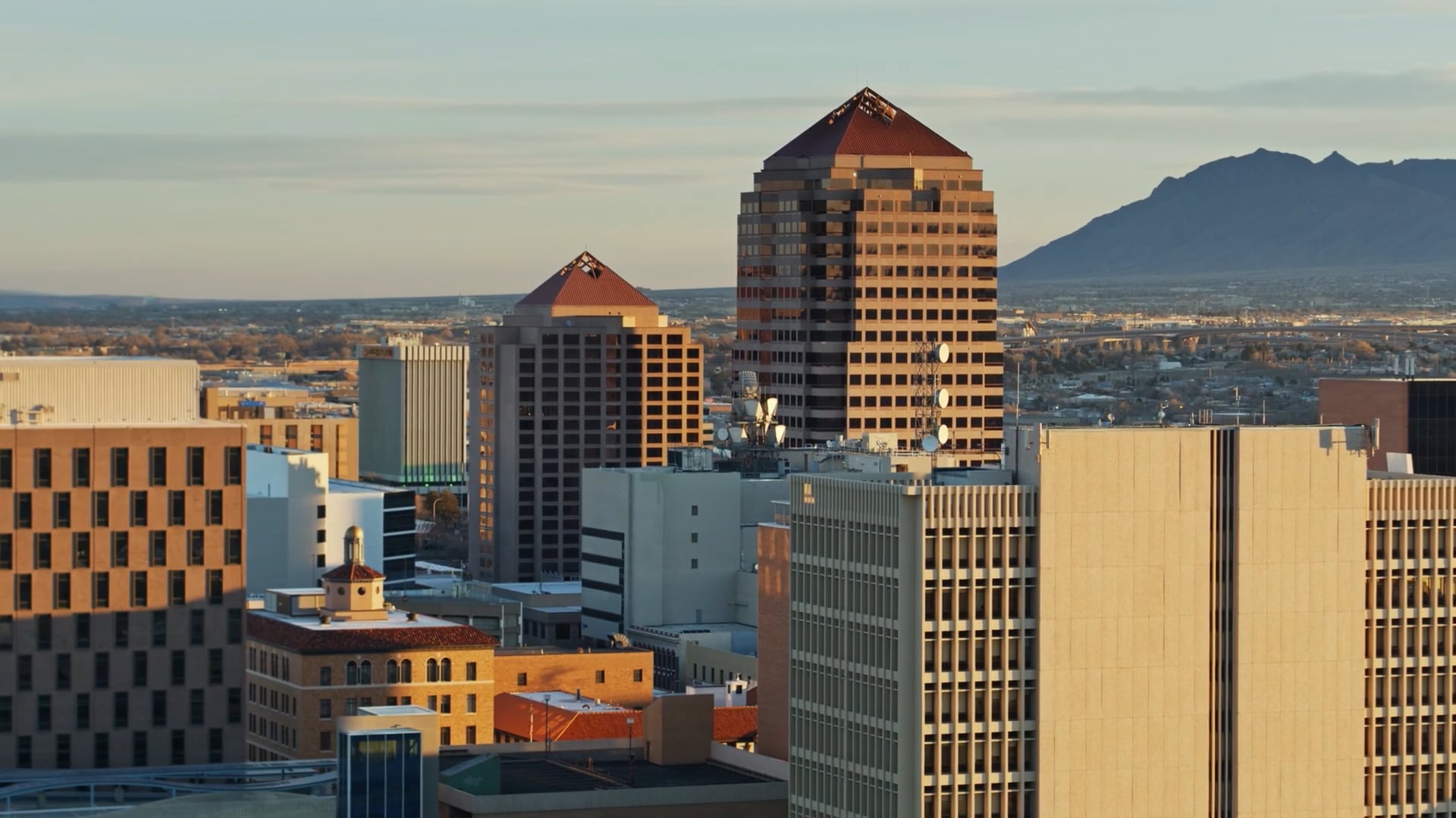 Albuquerque: Vistas aéreas da maior cidade do Novo México