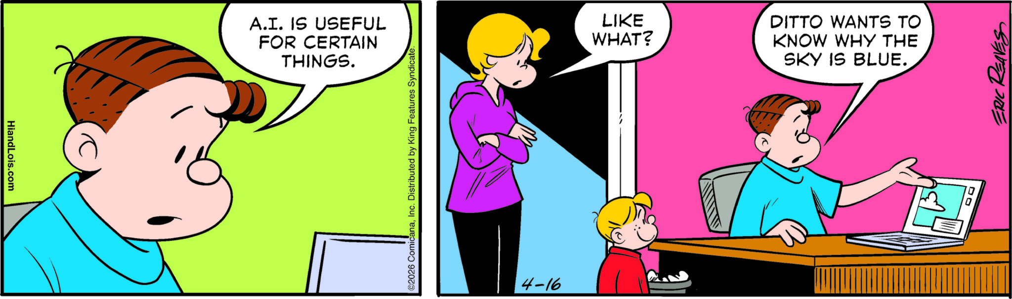 Hi & Lois by Chance Browne and Eric Reaves