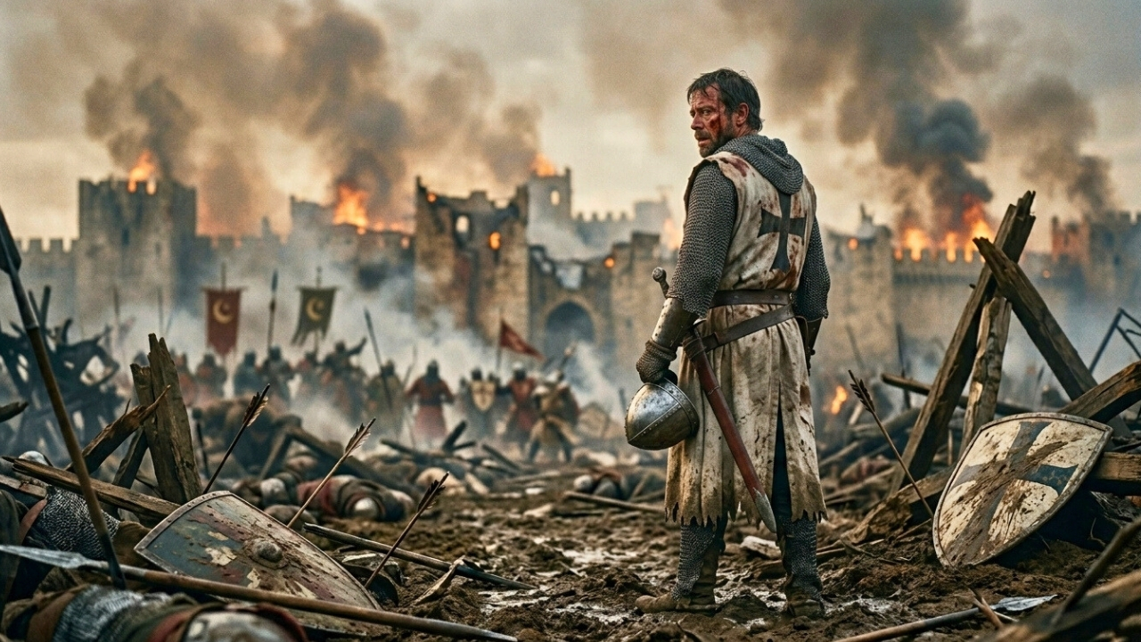 The Crusades ended in disaster when Jerusalem was lost, Constantinople ...