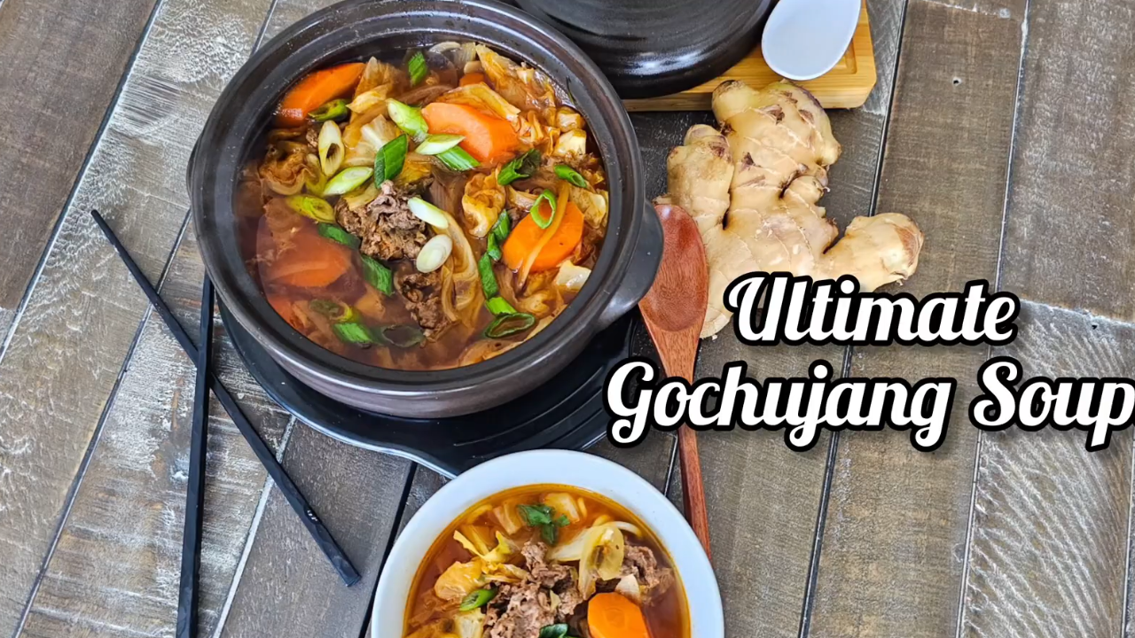Gochujang beef stew recipe | Spicy Korean-inspired comfort dish