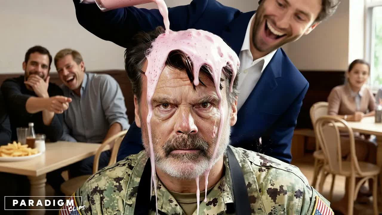 Bully pours milkshake on the wrong Navy SEAL