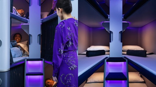 Air New Zealand’s ‘SkyNest’ bunk beds could change economy flying forever