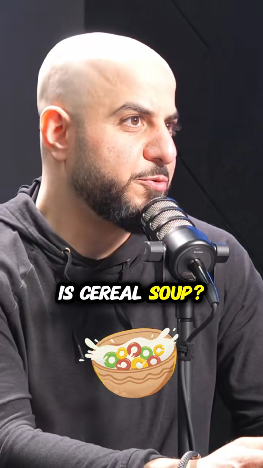 Is cereal considered soup? Let's settle it