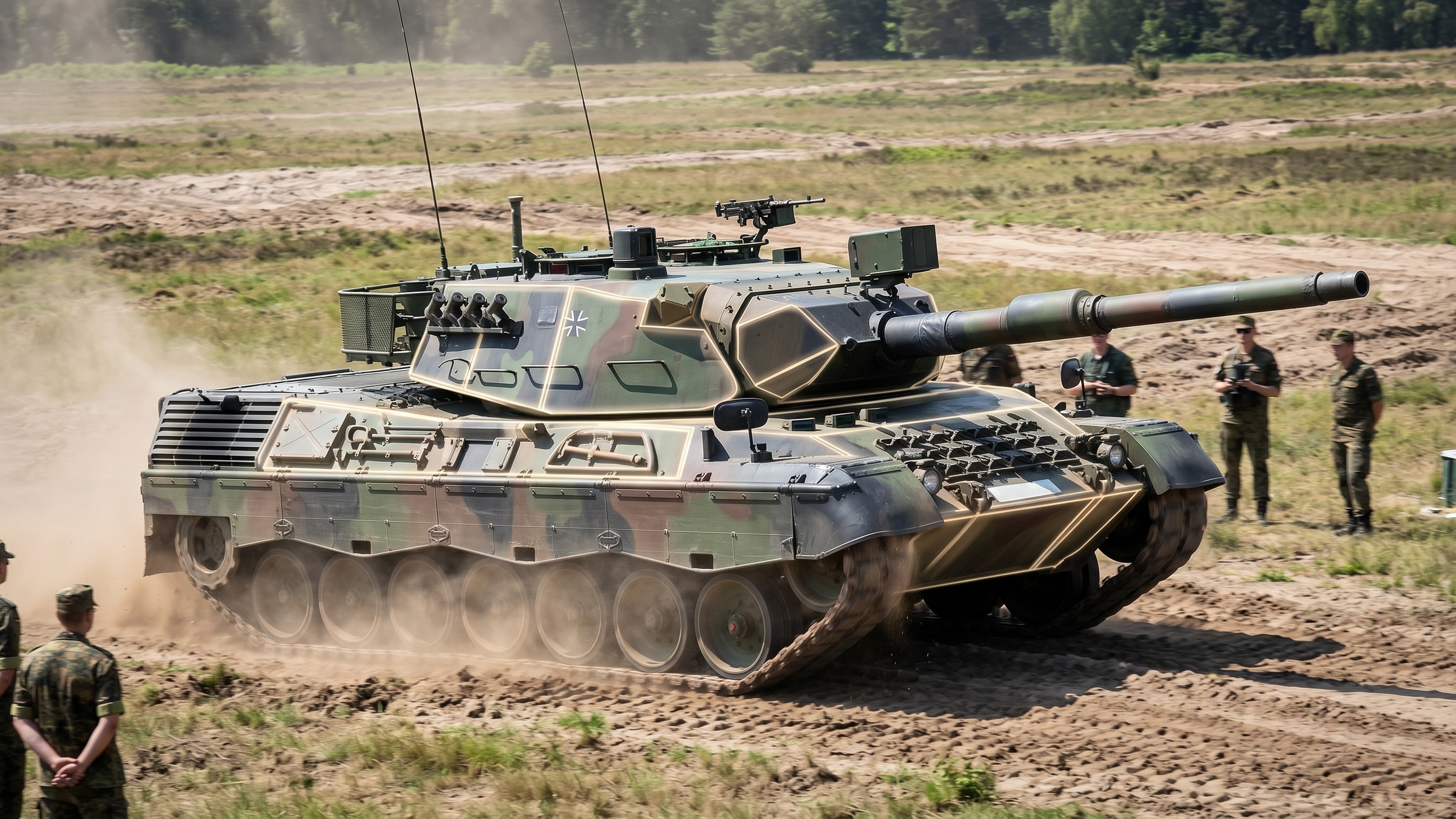 Leopard 1 – dünne Panzerung, und genau das war der Plan