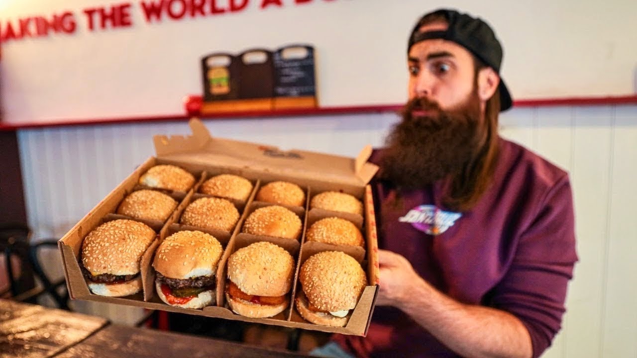 12 burgers in 6 minutes... The challenge that sparked a nationwide ...