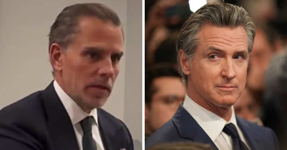 Hunter Biden praises Gavin Newsom as party’s greatest warrior while ...