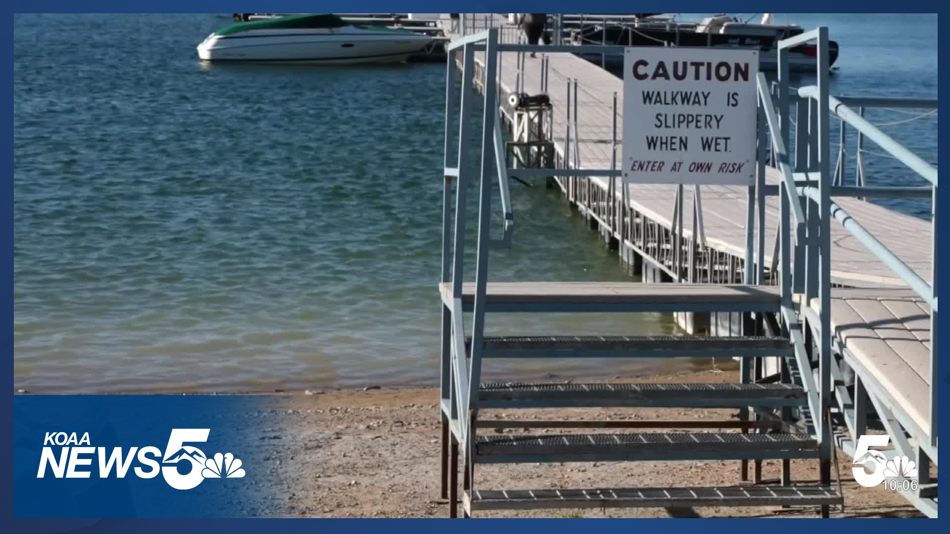 Lake Pueblo water levels are receding due to low snowpack