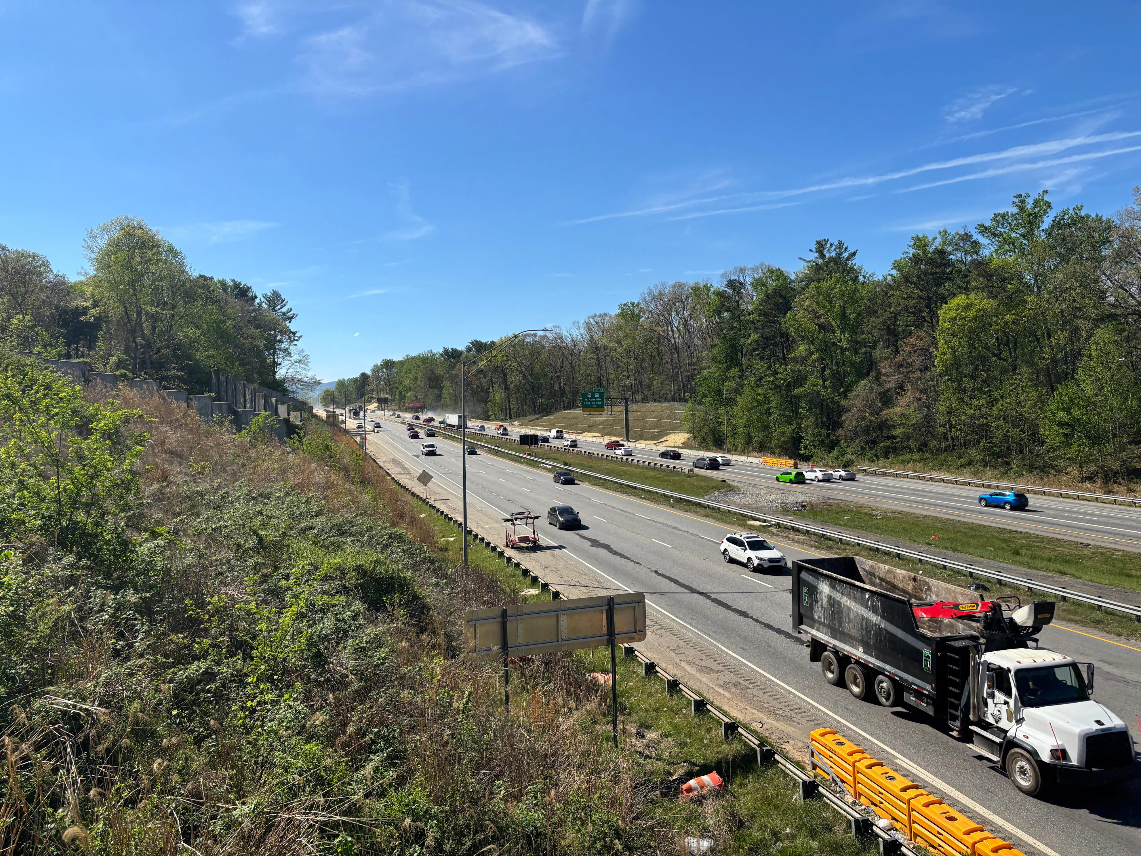 When will work on I-26 section on I-40 be complete? Answer Man?