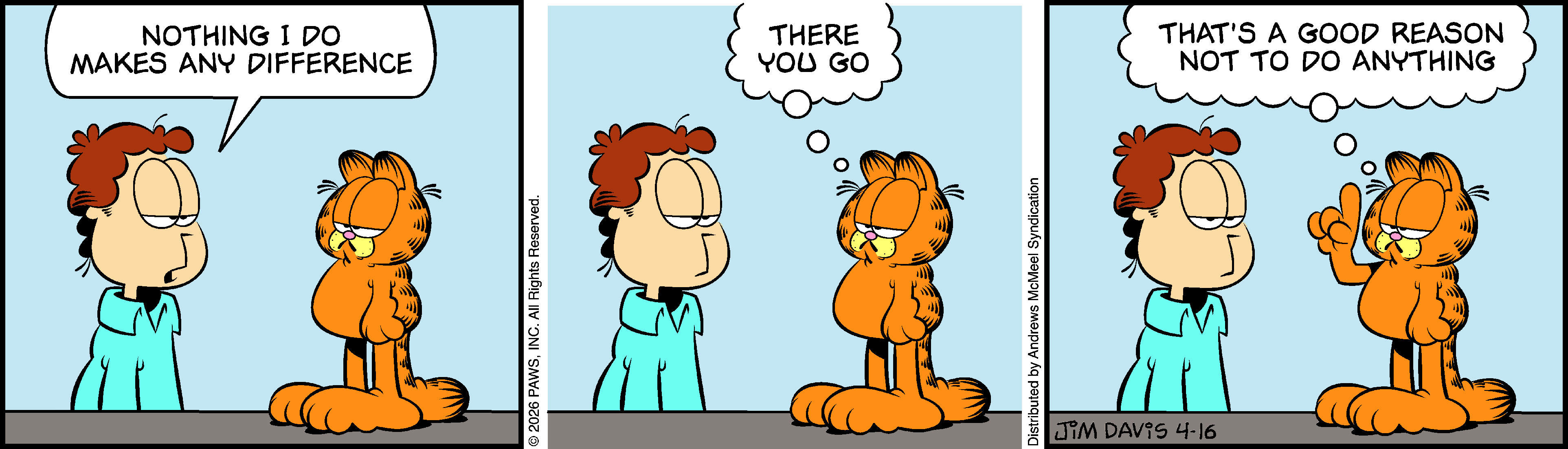 Garfield by Jim Davis