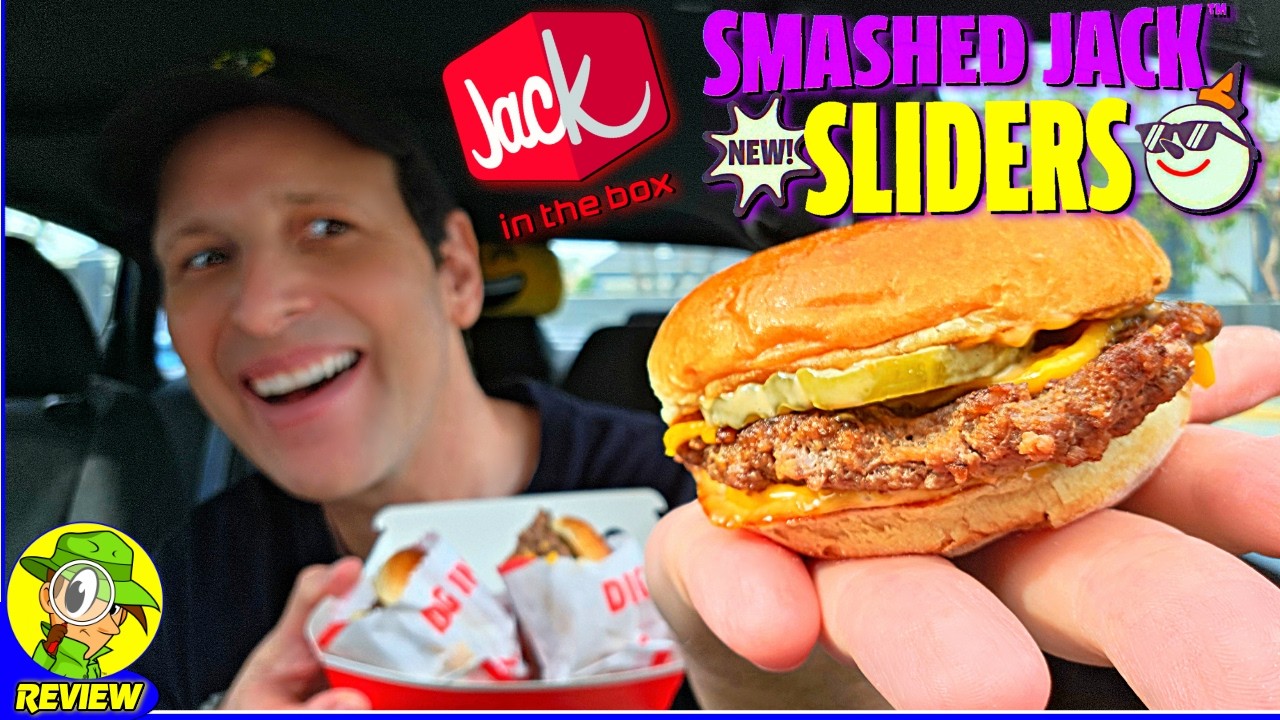 Jack in the Box smashed jack sliders review big flavor in small bites