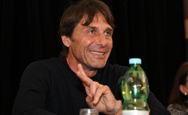 Sarai il nuovo CT dell'Italia?: la reazione di Conte alla domanda di un ...