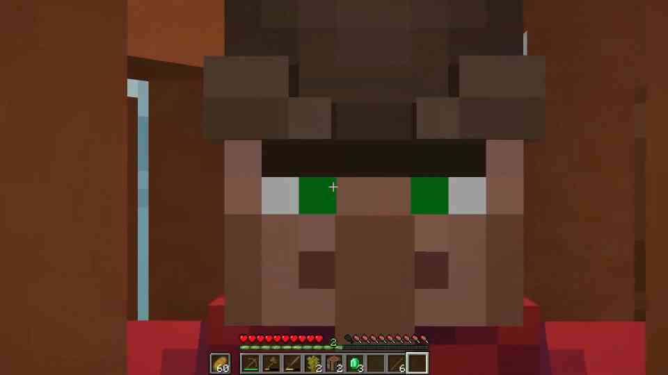 Minecraft, but villagers trade lucky blocks