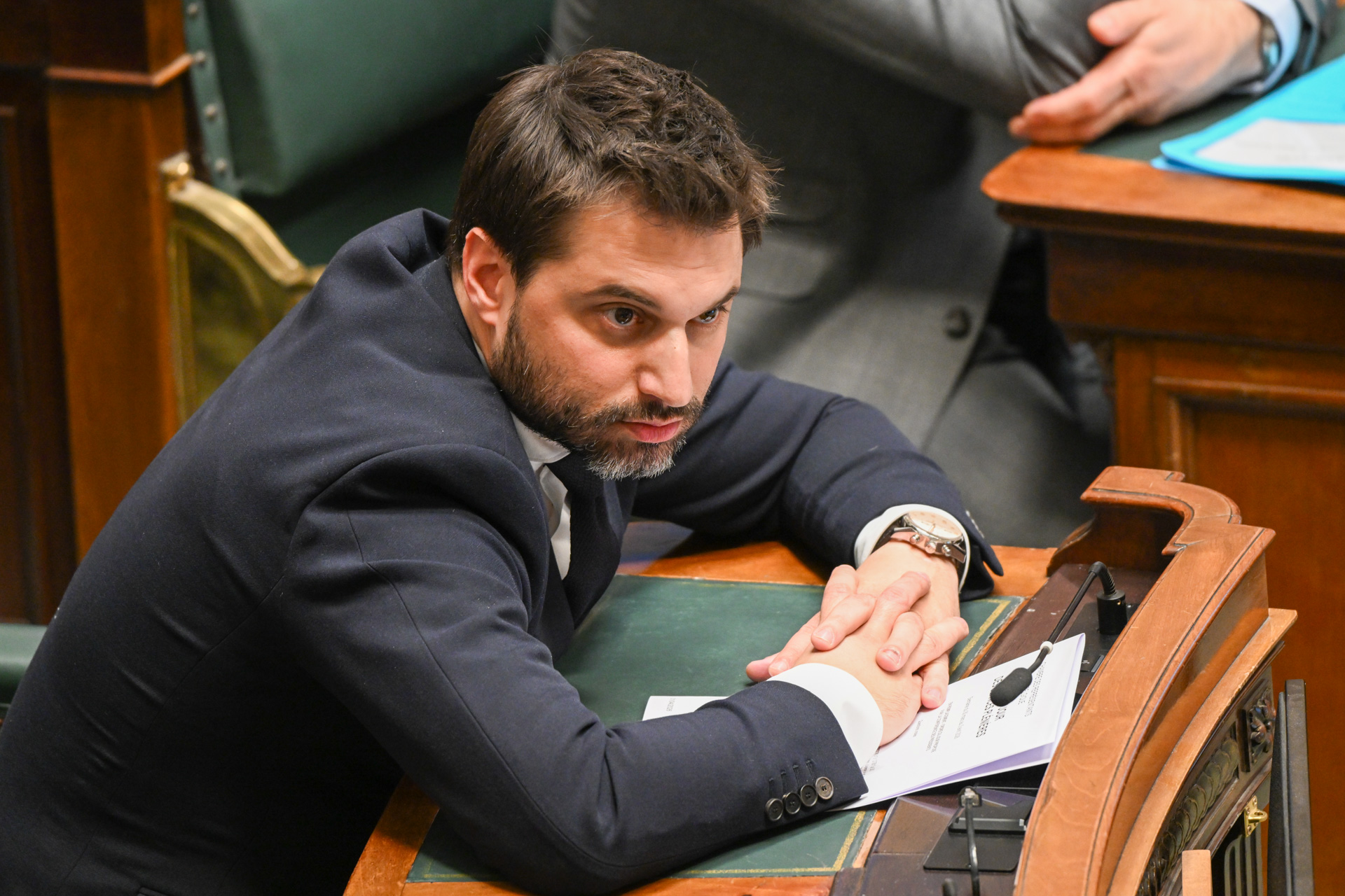 Weigert Georges-Louis Bouchez uitgestoken hand van collega?